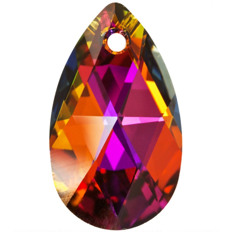 Hruška 6106 MM 16 CRYSTAL VOLCANO - Přívěsek Secret Crystals KOMPONENTY ...